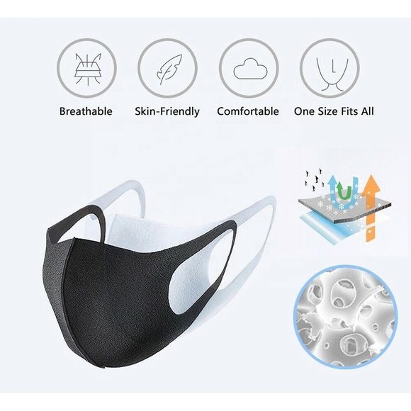 Grooming | 5 Face Mask Reusable Washable Breathable | Poshmark